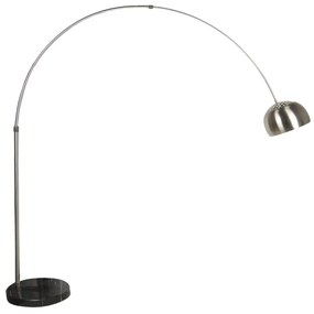 Oblouková lampa Zenia z nerezové oceli – 220*Ø 34*220 cm E27/max