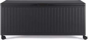 BIZZOTTO Zahradní úložný box OCEAN antracit 182x89 cm 0663971