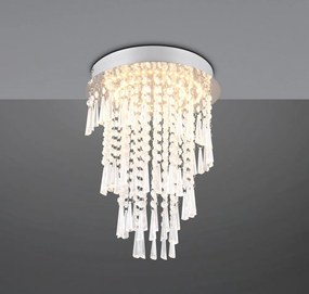 LED stropní svítidlo ve stříbrné barvě ø 30 cm Pomp – Reality