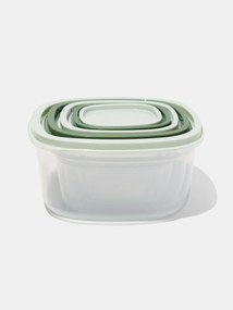 Sinsay - Nádoby na potraviny s víkem 5 pack - zelená