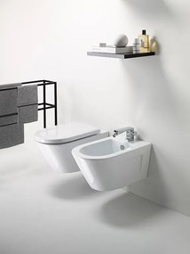 GSI GSI, KUBE X, NORM WC sedátko Soft Close SLIM, duroplast, bílá, MS76SN11