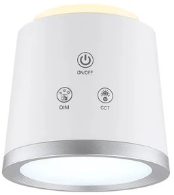 Globo 58454W - LED Stmívatelná dotyková stolní lampa MEEYA LED/6W/3,7V bílá