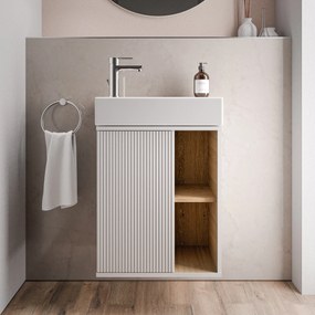 Koupelnová skříňka s umyvadlem BELDIVO 50 cm