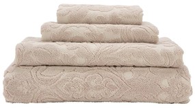 Abyss & Habidecor Gloria pudrově růžové ručníky z egyptské bavlny | 518 Primrose, Velikost 70x140 cm
