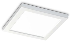 Ideal Lux Nástěnné LED svítidlo AURA PL hranaté Barva: Bílá, Pohybový senzor: ne, Chromatičnost: 3000K