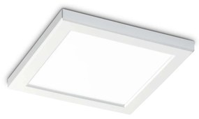 Ideal Lux Nástěnné LED svítidlo AURA PL hranaté Barva: Černá, Pohybový senzor: ne, Chromatičnost: 3000K
