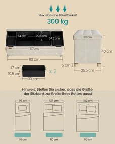 Lavička s víkem LSF0518W02