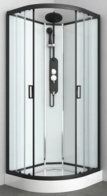 Sanotechnik - QuickLine EPIC 1 - Sprchový box čtvrtkruhový - 90 x 90 x 235 cm (Při platbě Převodem / Kartou - Dodání obvykle do týdne)