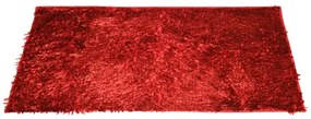 Koberce Breno Koupelnová předložka RASTA MICRO NEW - red, Červená, 70 x 140 cm