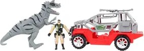 ORION Terénní auto s dinosaurem a figurkou / Herní set / 23 cm / plast