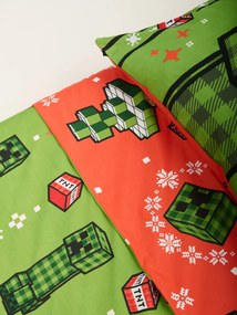 Sinsay - Bavlněná dětská sada povlečení s vánočním motivem Minecraft - vícebarevná