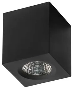 LED bodové světlo Nano square černé