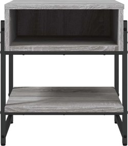 vidaXL Konferenční stolek 40 x 40 x 45 cm kompozitní dřevo [838966] Barva: šedá sonoma