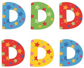Bigjigs Toys Hvězdičkové písmenko D
