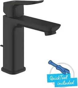 Grohe Dice - Umyvadlová baterie s výpustí matná černá