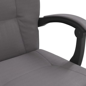 Petromila Polohovací kancelářská židle šedá umělá kůže