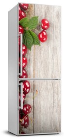 Wallmuralia Nálepka na ledničku do domu fototapeta Višně 60x180 cm