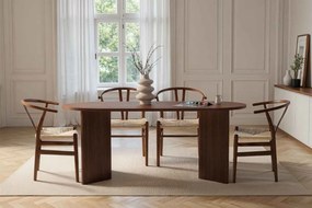 Designový jídelní stůl Zaramama 180 cm vzor ořech