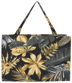 Bellatex Polstr na plážové lehátko 55x195 cm, potah na zip, monstera