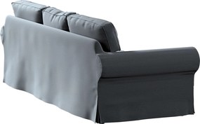 Potah na pohovku IKEA Ektorp 3-místná rozkládací, NOVÝ MODEL 2013 barva šedá látka sametová