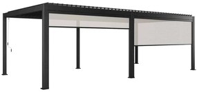 Hliníková pergola PERARA 720 x 360cm antracit