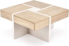 Konferenční stolek Sevilla S, dub cremona / krémová