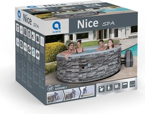 AVENLI NICE jacuzzi CIHLA - nafukovací vířivka pro 6 osob