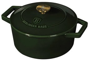 BERLINGERHAUS Pekáč s poklicí litinový 20 cm Emerald Collection BH-6517