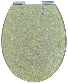 WC sedátko Gold Glitter