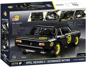 COBI 24333 Opel Rekord C Schwarze Witwe / 1:12 / 2078 kostek / od 8 le