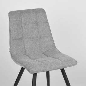LABEL51 Jídelní židle JELT šedá UK-30.317