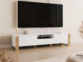 Moderní TV skříňka Nalker 2K1SZ, Barva: bílá