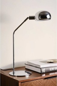 Ocelová stolní lampa s ohybatelnou konstrukcí v leskle stříbrné barvě (výška 59 cm) Lincon – Jotex