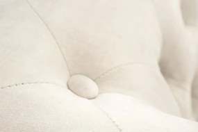 Designová trojsedačka Chesterfield 200 cm šampaňský samet