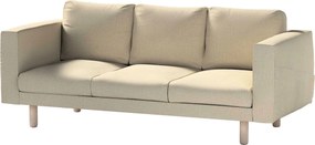 Potah na pohovku IKEA Norsborg 3-místná barva béžová látka pletený vzor