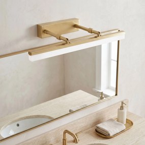 Toolight Rea, Koupelnové nástěnné LED svítidlo APP1875-1W 40cm BRUSH GOLD, OSW-66030