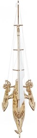 Ugears 3D dřevěné mechanické puzzle Plachetnice Merihobus (trimarán)