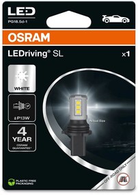 Led autožárovka osram ledriving sl p13w studeně bílá 6000k 12v