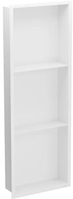 Mexen X-Wall-R, polička na zapuštění na obklad s límcem 90 x 30 cm, bílá, 1920903010S