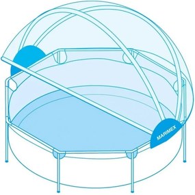 Zastřešení Marimex Pool House Control - 3,05 m pro rámové bazény