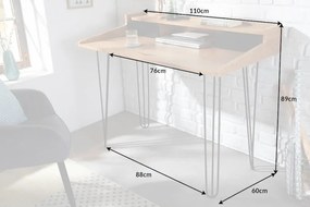 Noble Home Přírodní dřevěný stůl Studio 110 cm