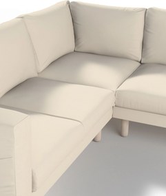 Potah na pohovku IKEA Norsborg rohová 4-místná barva béžová látka pletený vzor