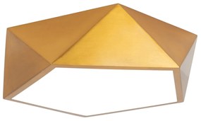 Toolight - Stropní svítidlo Diamond 40cm 4xE27 60W APP876-C, zlatá, OSW-08975