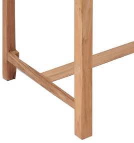 Zahradní barový stůl 110 x 60 x 105 cm masivní teakové dřevo - Default Title