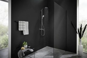 Hansgrohe Crometta S - Showerpipe 240 1jet s pákovou baterií, chrom, HAN-27269000