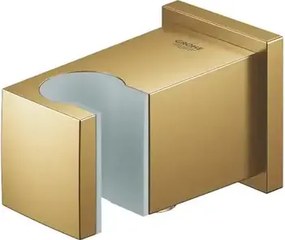 Grohe Euphoria Cube - Nástěnné kolínko s držákem kartáčovaný Cool Sunr