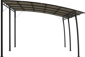 Slunečníkové markýzy 6 x 3 x 2,55 m Taupe 312256