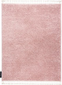 Kusový koberec Berber 9000 pink, 80x150, ružová, obývacia izba, Dywany Łuszczów