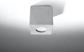Stropní svítidlo SOLLUX Quad GU10 1x40W bez zdroje SL.0489 beton