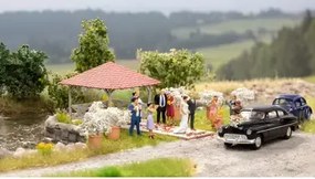 NOCH Sada figurek Na svatbě / 6 ks / H0 (měřítko 1:87) / od 14 let
